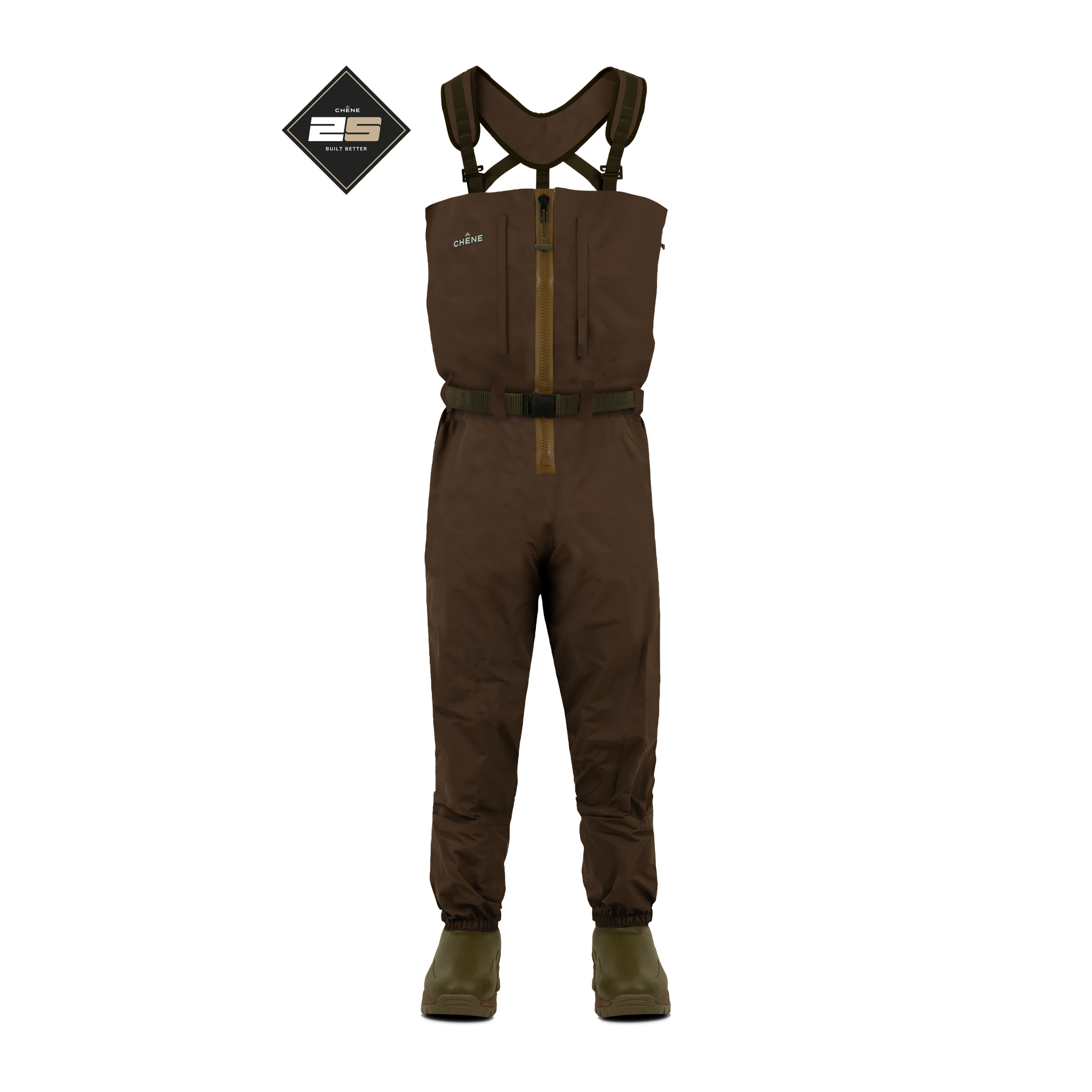 2S Wader | Brown Waders for Duck Hunting | Chêne Gear®