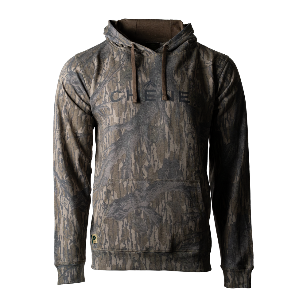 Washed Out Camo Logo Hoodie
