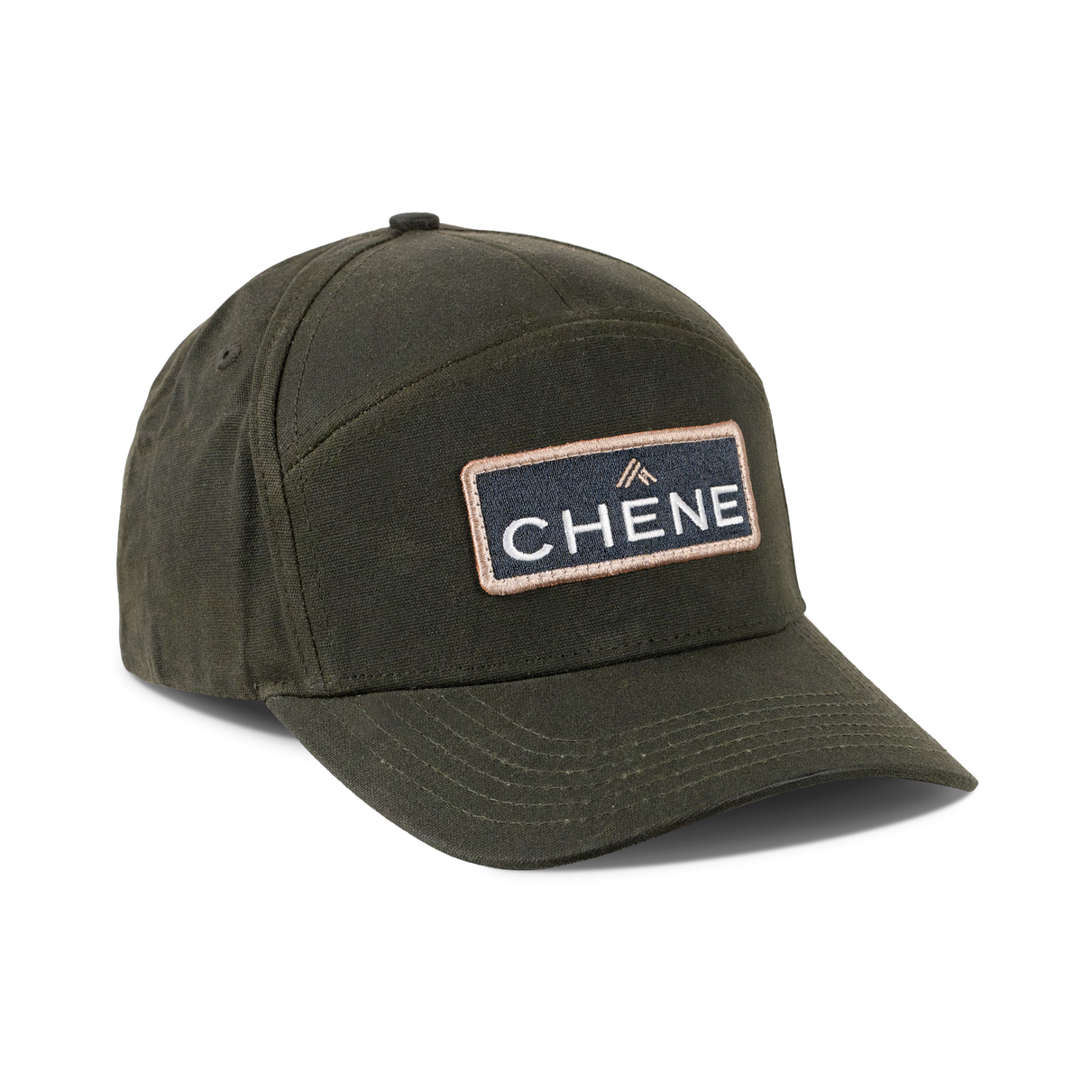 7-Panel Waxed Cotton Cap