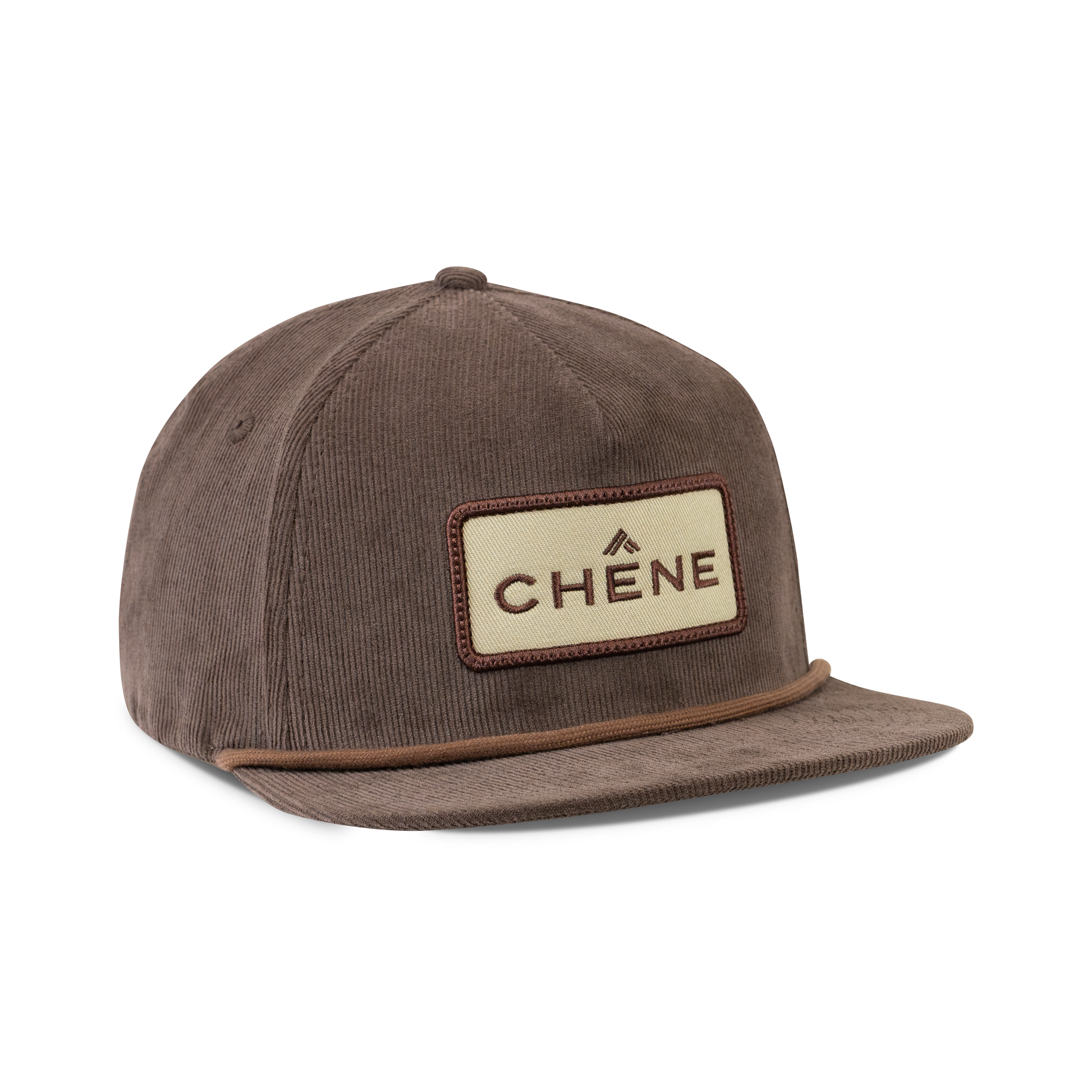 Vintage Corduroy Rope Patch Cap