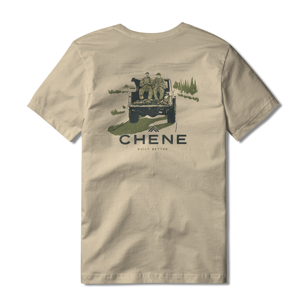 Chêne Short Sleeve Logo Ride Out Tee | Chêne Gear®
