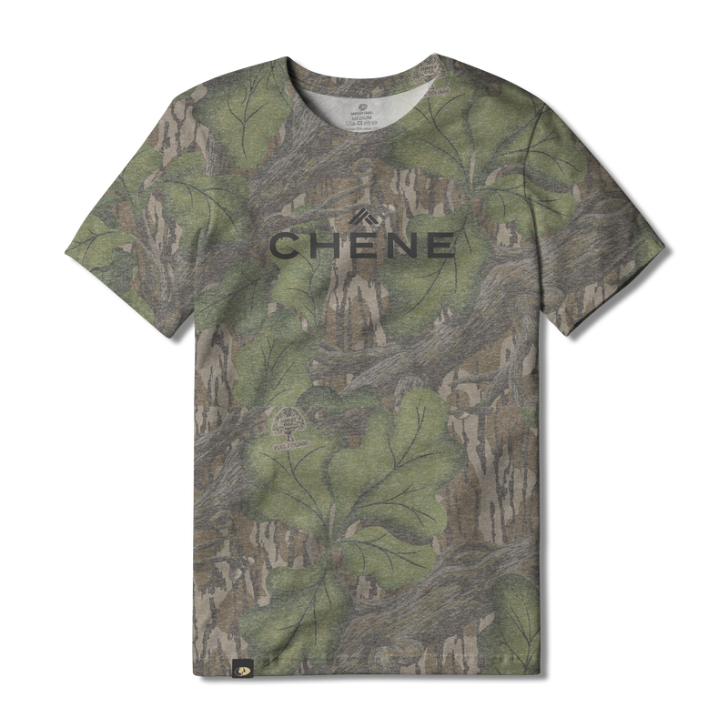 Washed Out Camo Logo Tee S/S