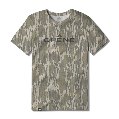 Washed Out Camo Logo Tee S/S