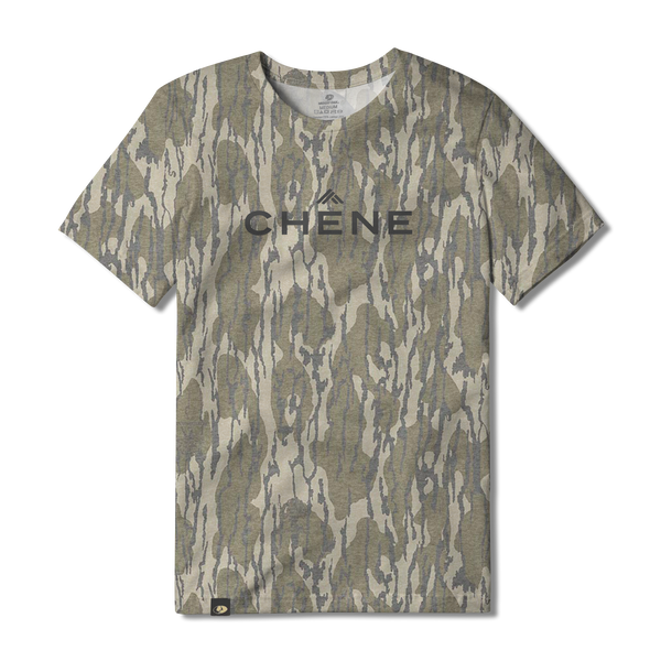 Washed Out Camo Logo Tee S/S