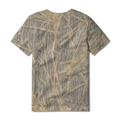 Washed Out Camo Logo Tee S/S