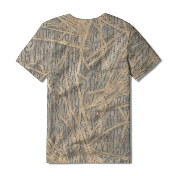Washed Out Camo Logo Tee S/S