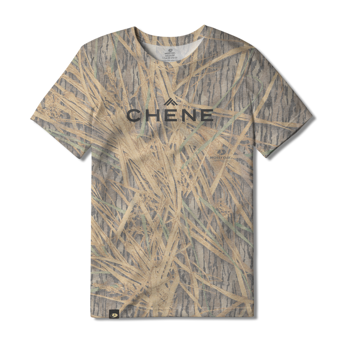 Washed Out Camo Logo Tee S/S