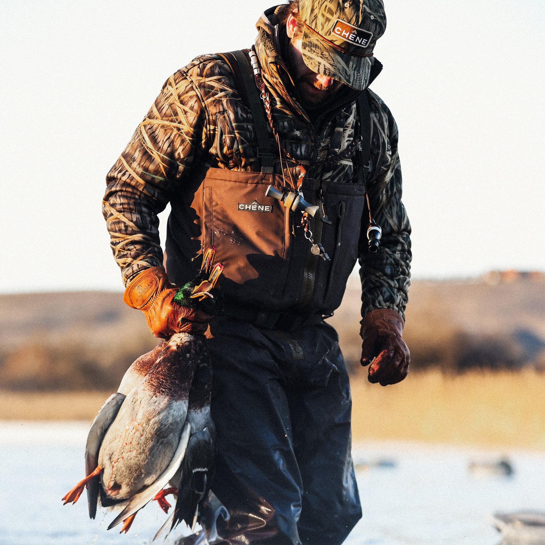 2S Wader | Brown Waders for Duck Hunting | Chêne Gear®