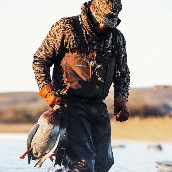 2S Wader | Brown Waders for Duck Hunting | Chêne Gear®