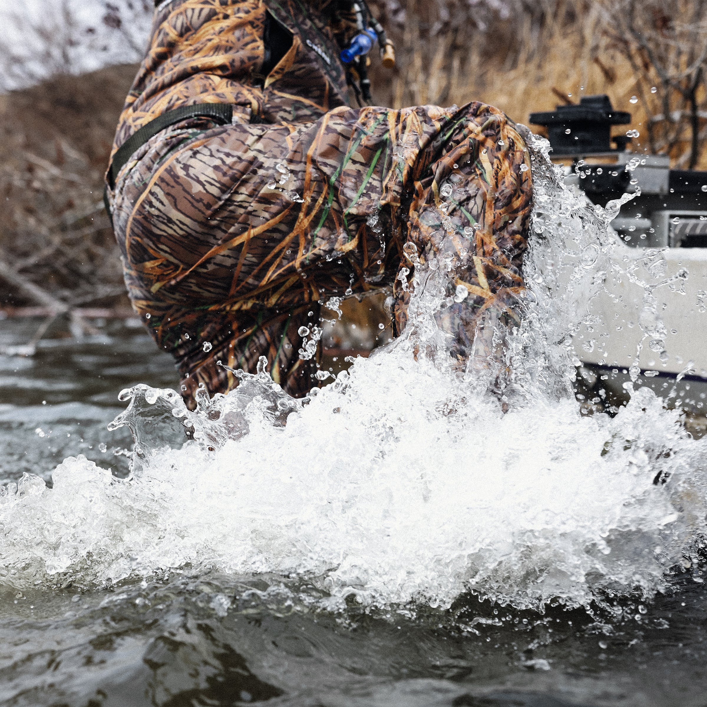 2S Wader | Mossy Oak Original Shadow Grass Waders | Chêne Gear®
