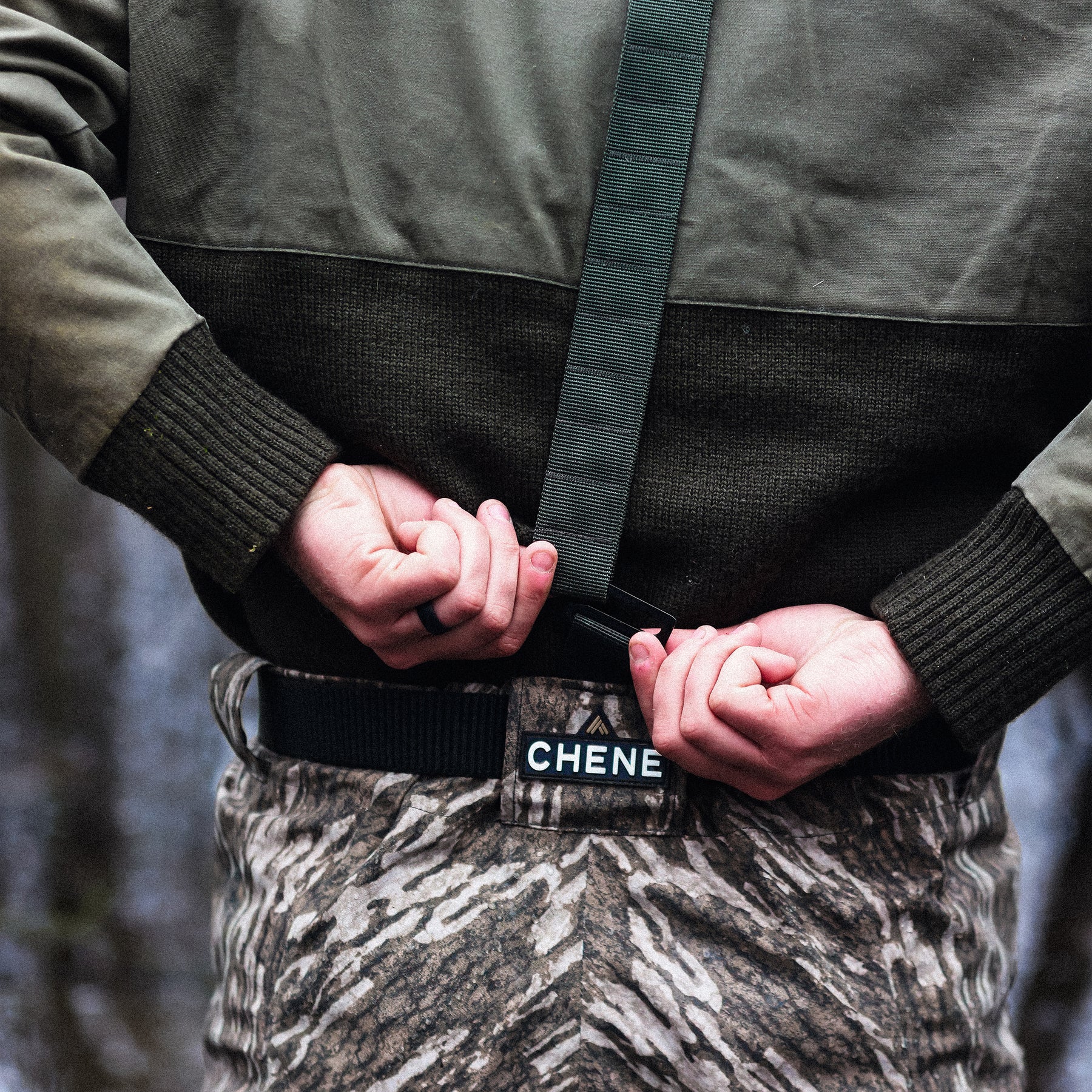 Brown Wader Pants for Duck Hunting | Chêne Gear®